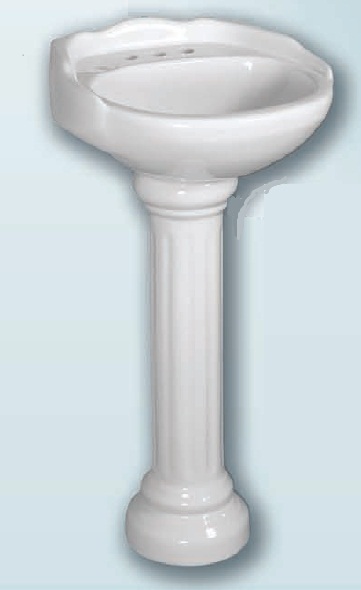 Fine Fixtures Victorian 16" Pedestal Sink with Column - VI1616 | The ...