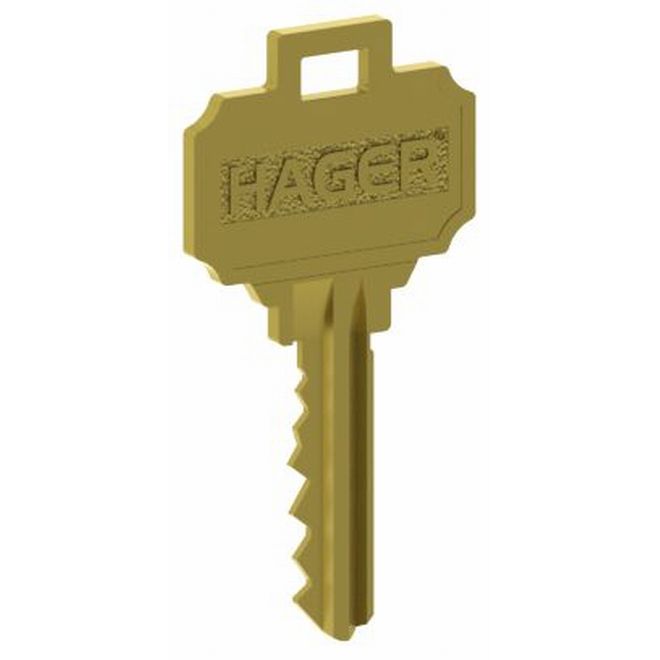 Hager 3962 6 Pin C Keyway Cut Key | The Home Decor
