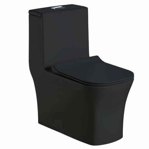 Fine Fixtures MOTB10W Sleek One Piece Toilet 10" Rough-in | The Home Decor